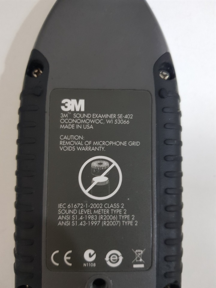 3M (TSI) Sound Examiner SE-402, AC 300 Sound Level Meter | eBay