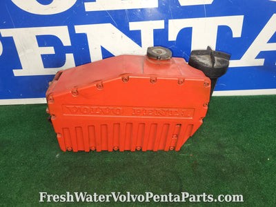 Volvo Penta b230 230B aq131 heat exchanger 856135 855453 water filter ...