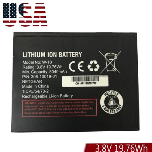 Netgear 5040m Battery W-10a For Netgear Router NightHawk M1 MR1100 | eBay