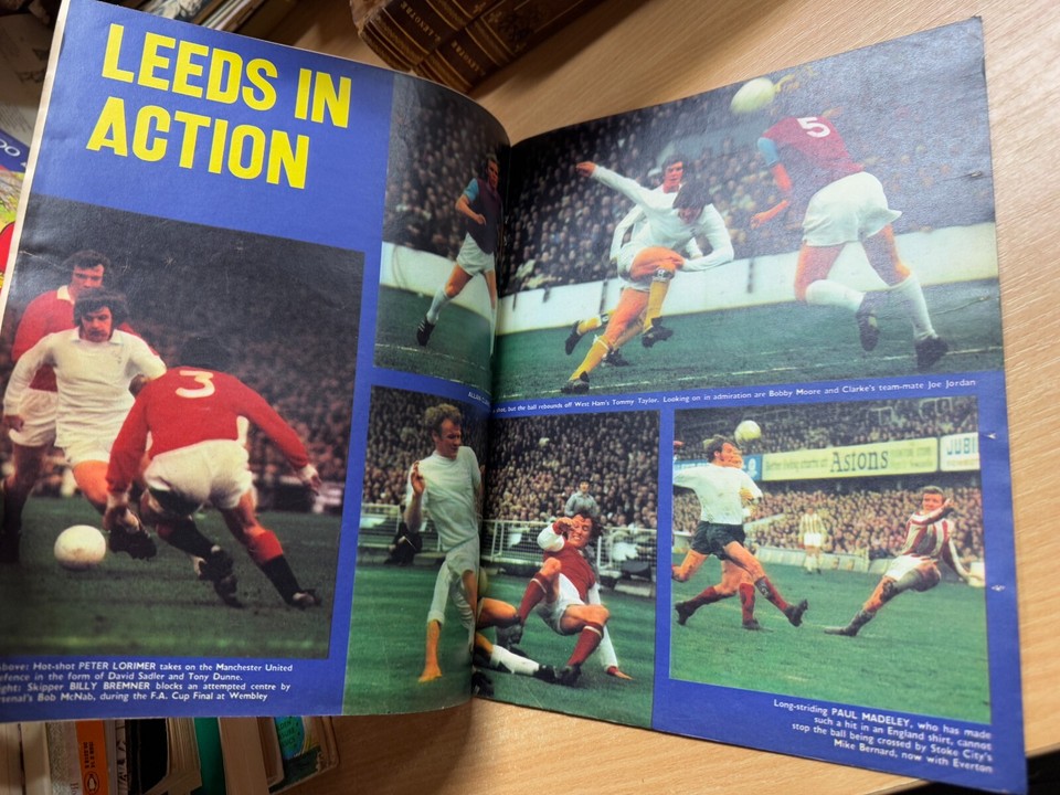 GOAL MAGAZINE #205 29 JULY 1972 UK FOOTBALL MAGAZINE - COLIN BELL COVER ...