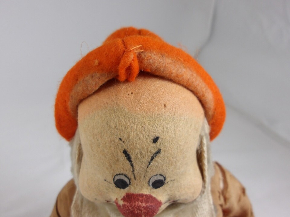 Very Rare Merrythought Grumpy Snow White Dwarf - 9.5 inch, 1954/55 ...