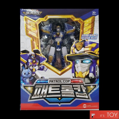 Miniforce Super Cops PATROL COP Blue Police Transforming Robot Head ...