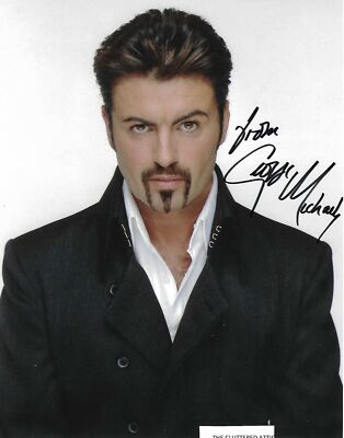 GEORGE MICHAEL signed 8x10 autographed photo reprint | eBay