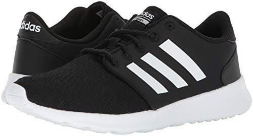 Size 7.5 - adidas Cloudfoam Racer QT Core Black White for sale online ...