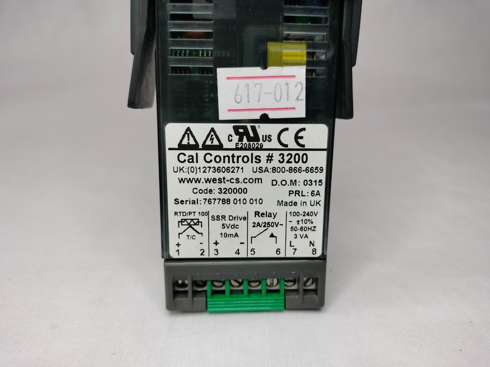 Cal Controls CAL-3200 CAL3200 320000 Digital Temperature Controller | eBay