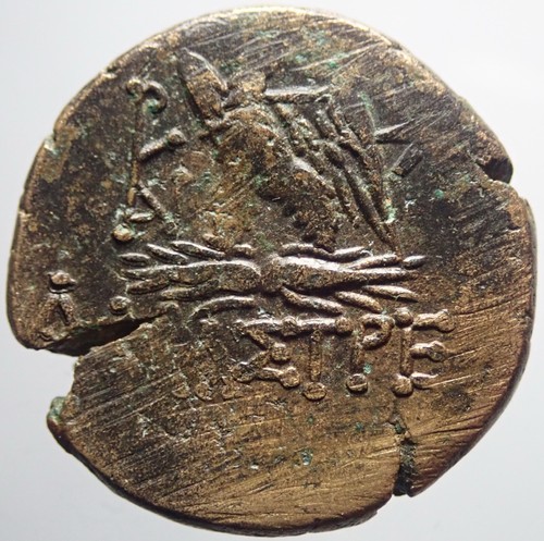 Extremely RARE !!! Ancient Greek Pontus Amastris !!! Zeus Eagle 100-85 ...