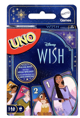 Mattel UNO Disney Wish Card Game Toy New with Tag | eBay