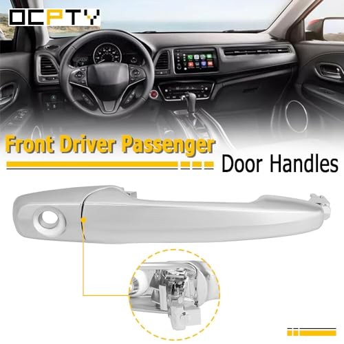 Door Handle Exterior Front Driver Passenger Side Replacement fit 2007 ...