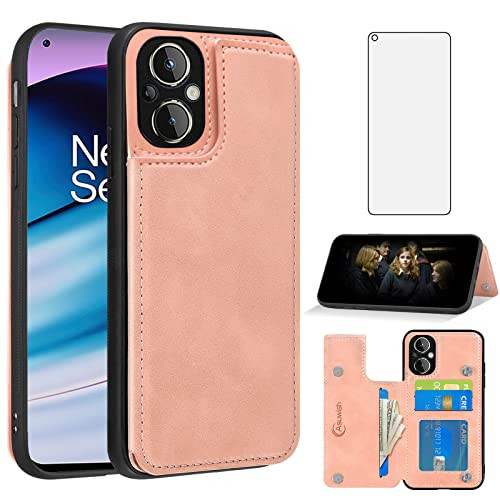 Asuwish Phone Case for OnePlus Nord N20 5G Wallet Cover with Tempered ...