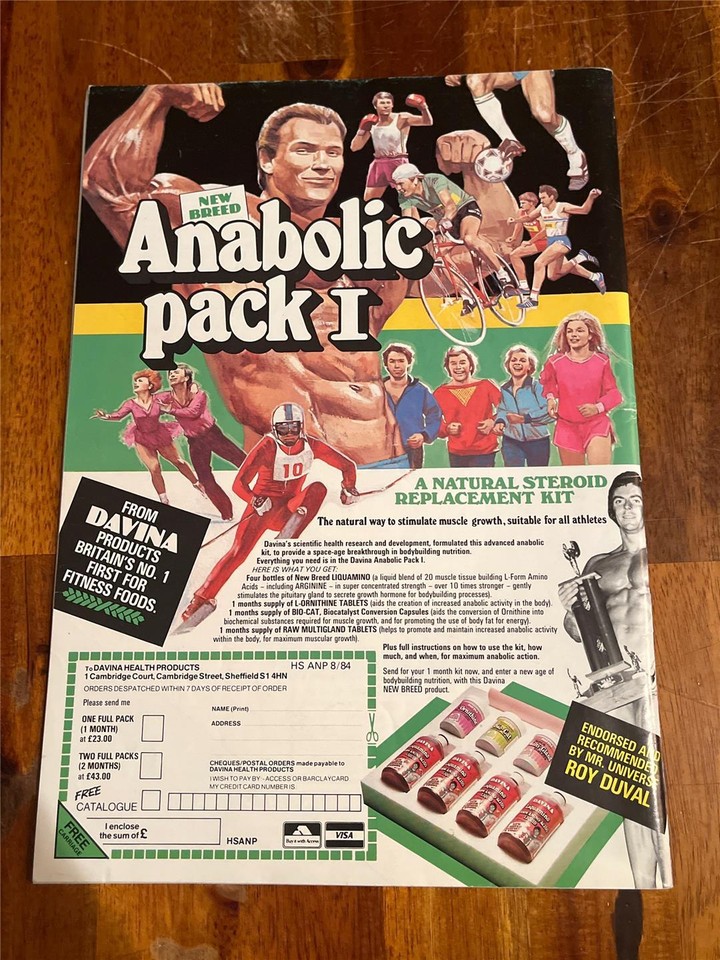 HEALTH & STRENGTH bodybuilding muscle magazine IAN LAWRENCE 8-84 (UK ...