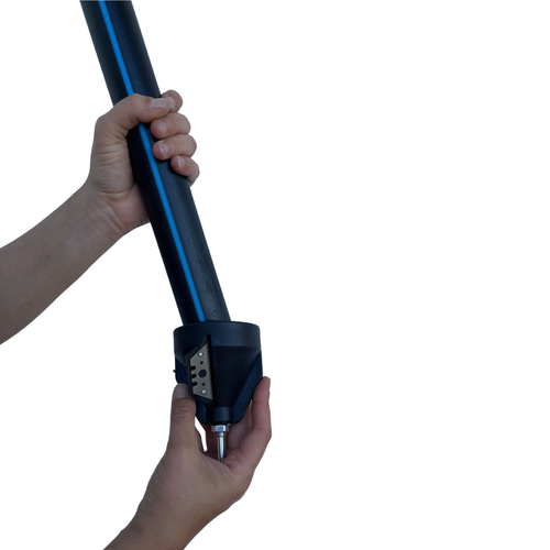 PE-Rohr Entgrater Anfasgerät Anspitzer 16-63mm per Bohrmaschinenaufsatz ...