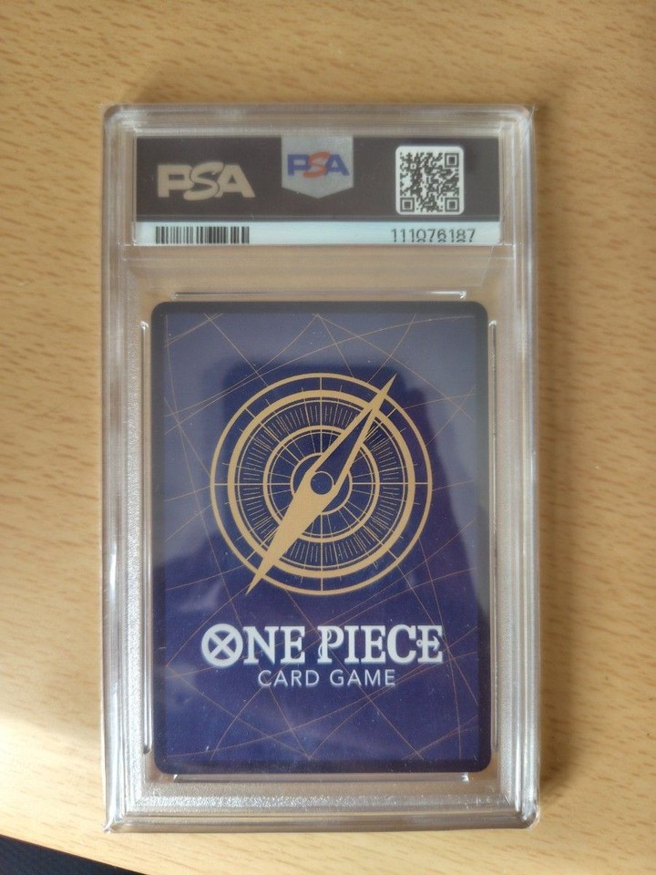 PSA 10 Luffy SEC OP11-118 Manga Alt Art Comic Parallel Fist ONE PIECE ...