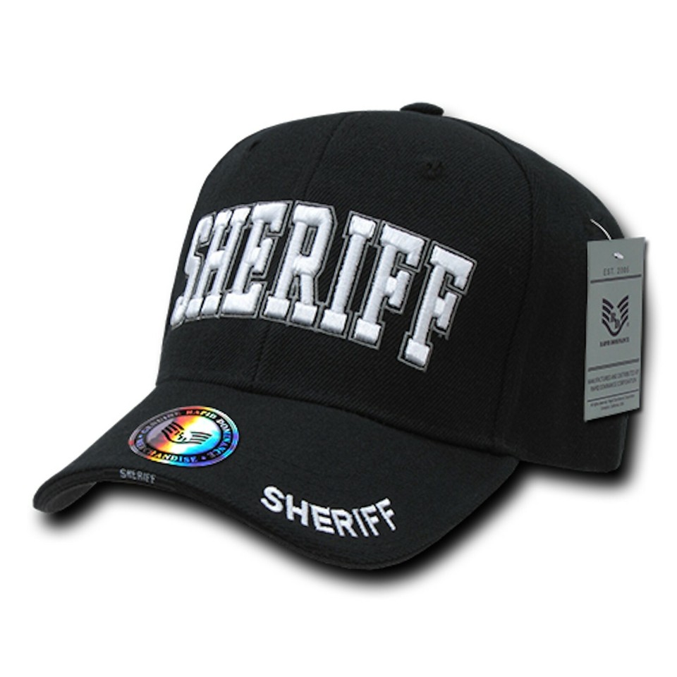 Black County Sheriff Police Officer Deputy Costume Cop Baseball Ball ...