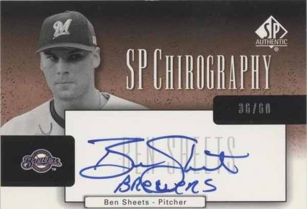2004 SP Authentic - SP Chirography Bronze Black & White #CA-BS Ben ...