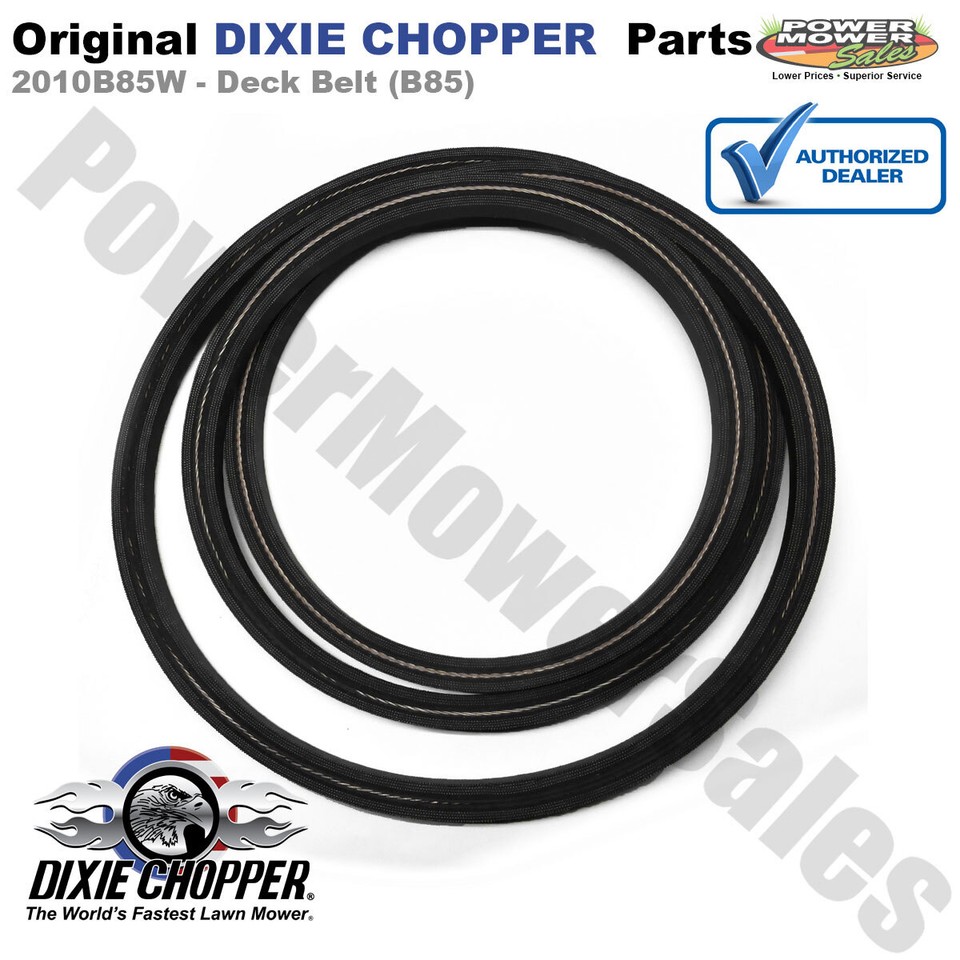OEM Dixie Chopper B85 Wrapped Engine to Deck Belt for Lawn Mowers ...