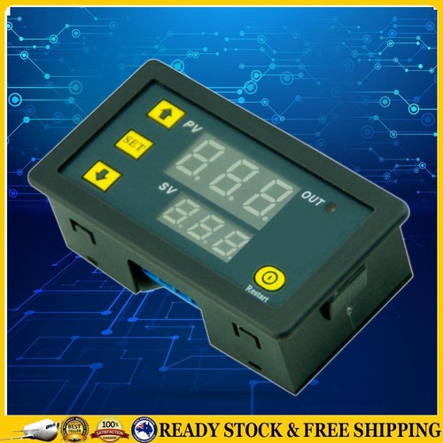 DC12V 20A Digital Display Relay Dual Display Cycle Timer for Smart ...