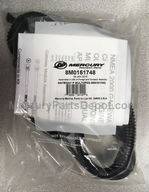 New OEM Mercury NMEA 2000 Gateway Module - Part # 8M0151748 / 8M0165589 ...