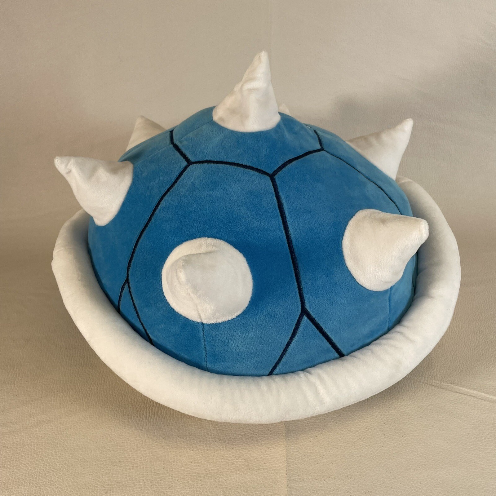 Blue Spiny Shell Club Mocchi Mocchi Nintendo Mario Kart Plush Pillow ...
