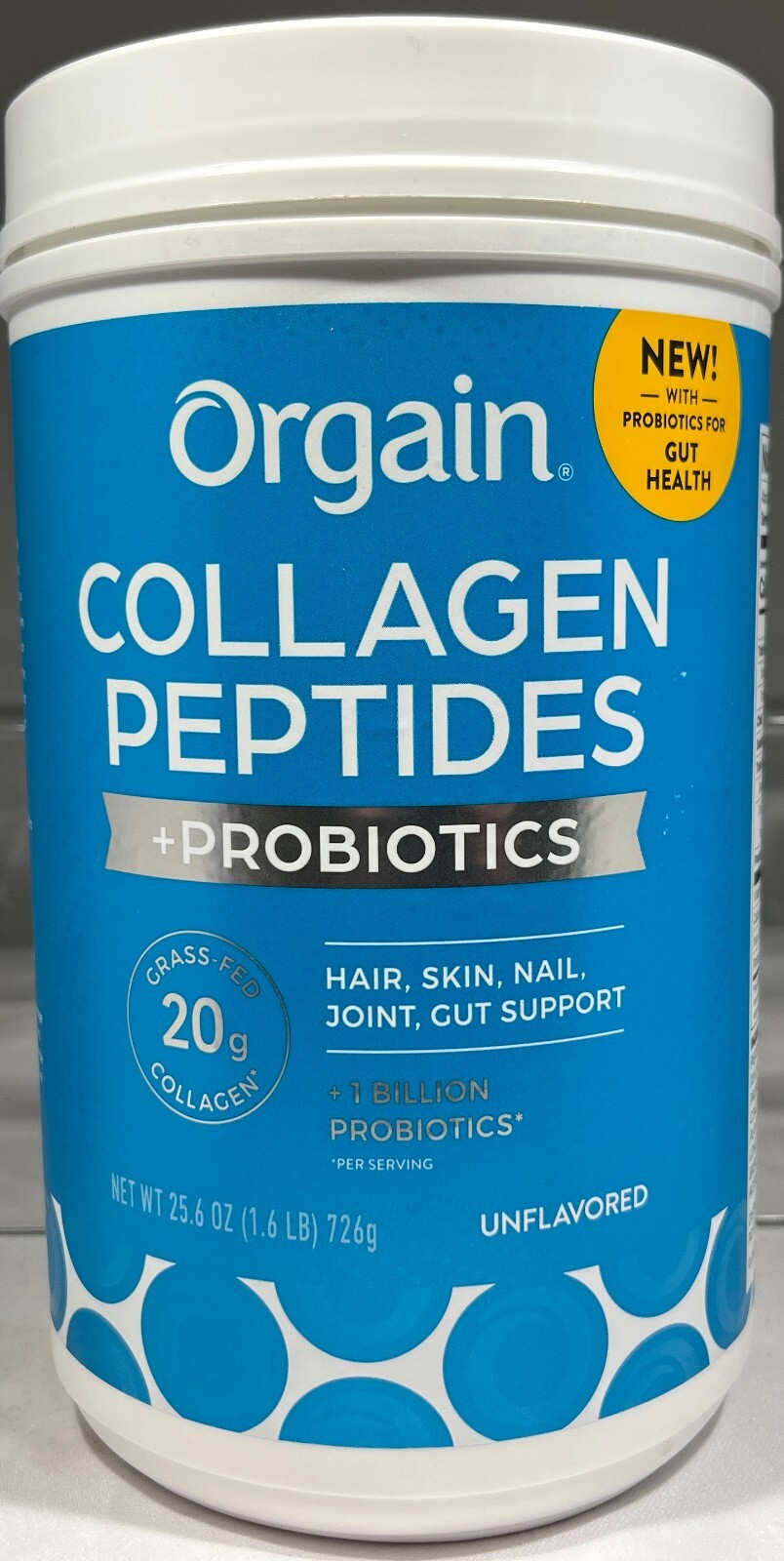 Orgain Collagen Peptides + Probiotics Hair,Skin,Nail,Joint,Gut Support ...