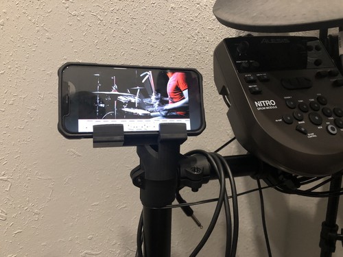 Alesis Nitro Electronic Drum Rack Phone Holder | eBay