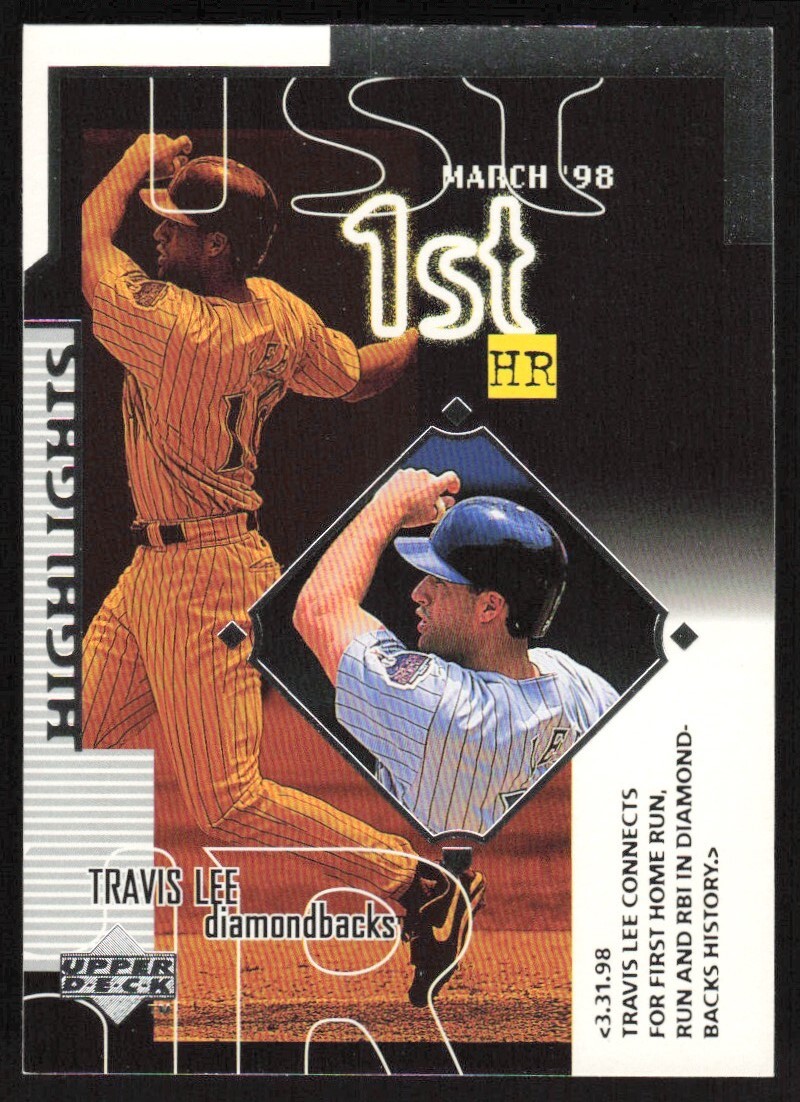 1999 Upper Deck Highlights Travis Lee #253 Arizona Diamondbacks ...