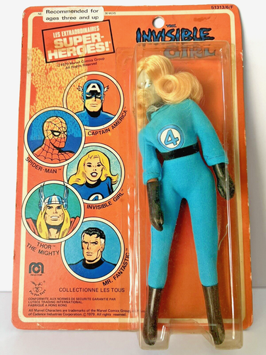 Vintage 1979 Mego Fantastic Four " INVISIBLE GIRL" 8 Inch Action Figure ...