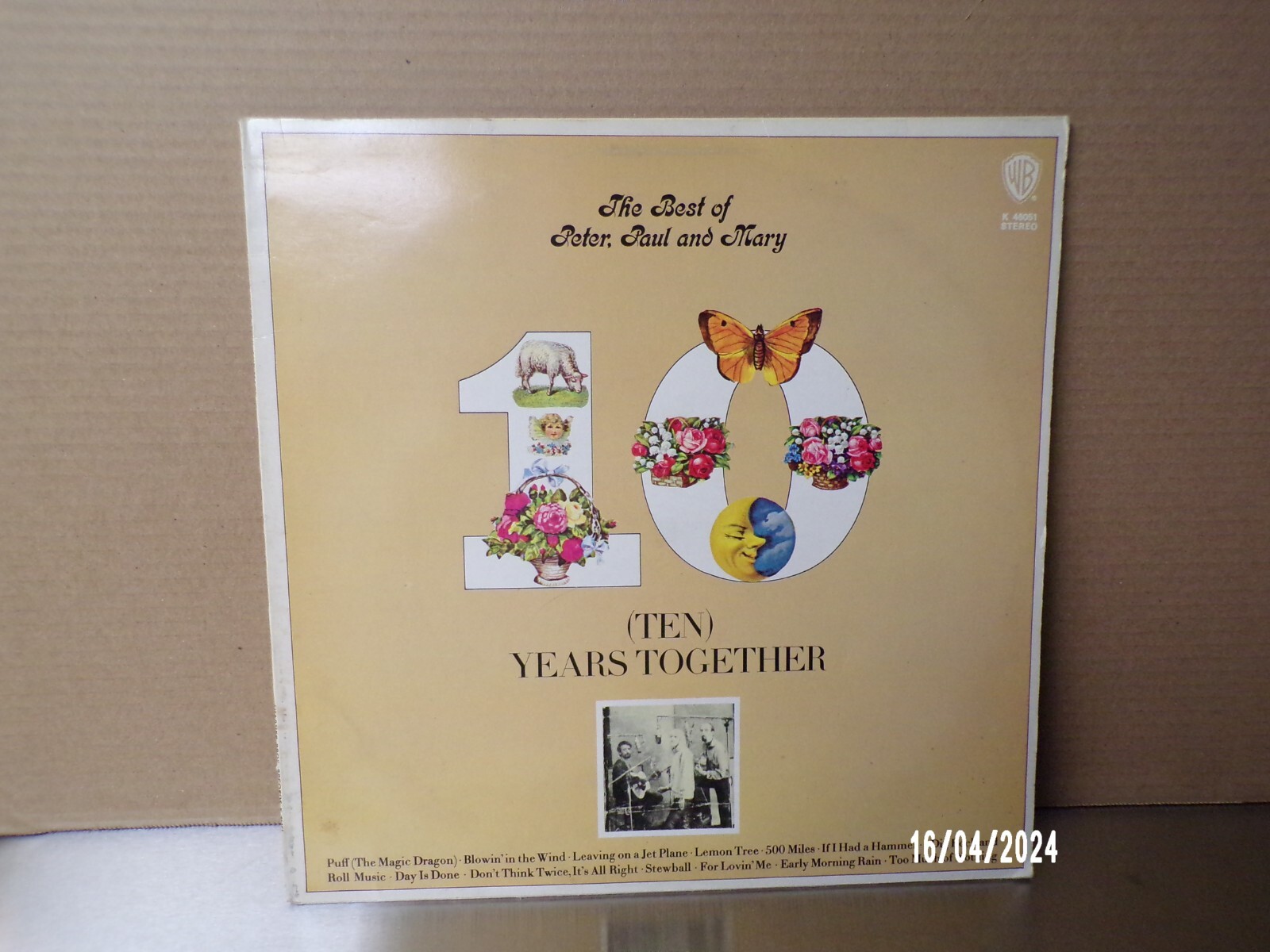 The Best of Peter, Paul and Mary (Ten) Years Together LP WB K-46051 UK ...