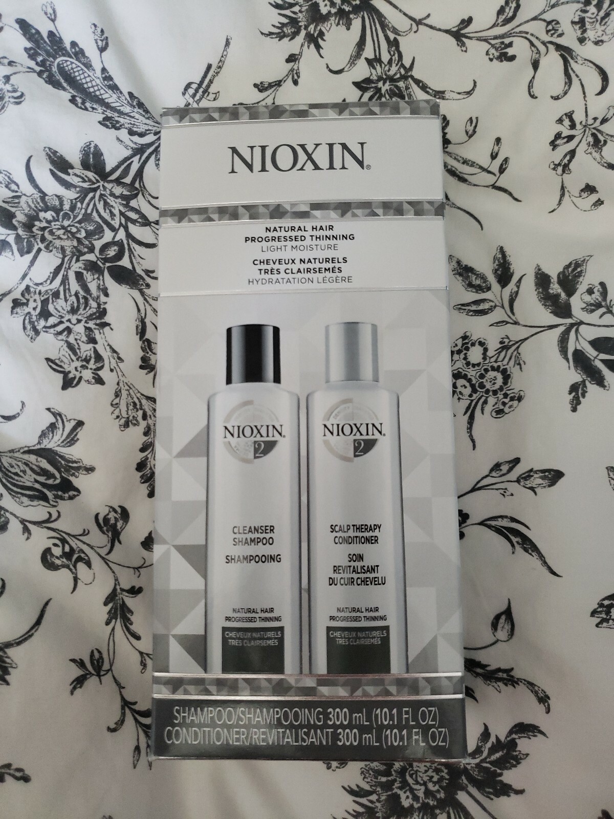 Nioxin System 2 Cleanser Shampoo and Scalp Therapy conditioner Duo Set ...