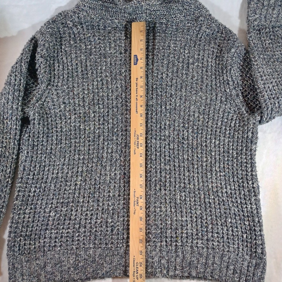 Goodfellow Men's XL Shawl Collar Cardigan Sweater Gray Button Front ...