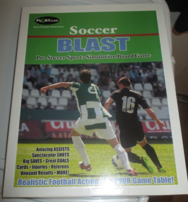 SOCCER BLAST 2015 Pro Soccer Simulation Board Game 100% Complete By ...
