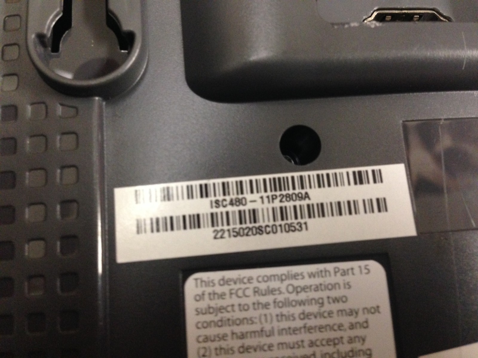 INGENICO iSC TOUCH 480 ISC480‑11P2809A CREDIT CARD PAYMENT TERMINAL LLT ...