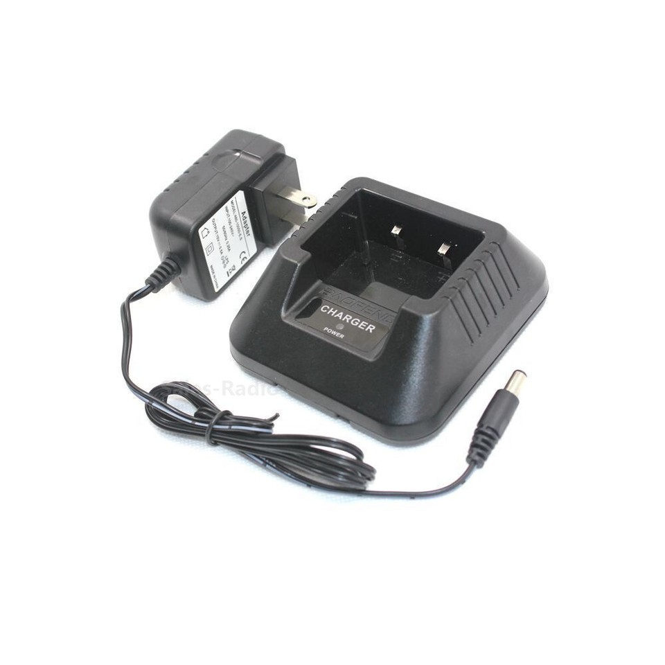 CH-5 Desktop Charger For Baofeng BF-UV-5R 8W UV-5RA BL-5L 3800mah ...