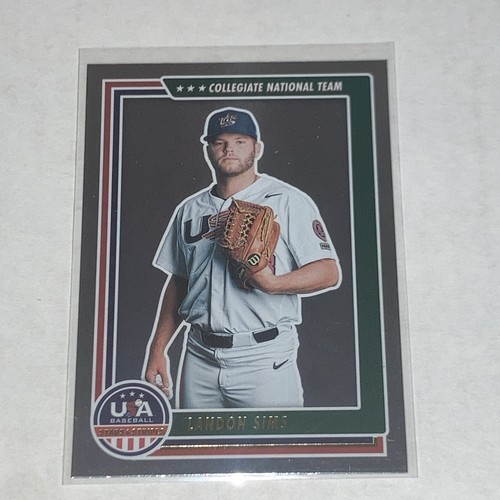 2022 Panini USA Baseball Stars & Stripes - Landon Sims #28 Longevity ...