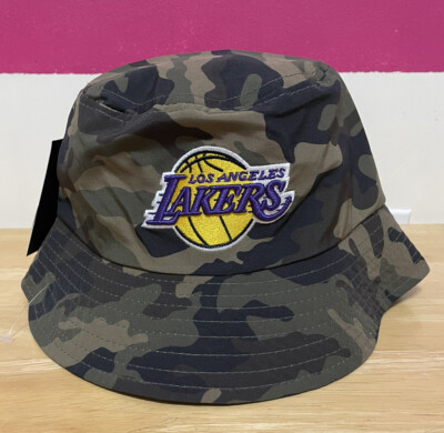 Lakers Bucket Hat Camo Ultra Game Los Angeles NBA Basketball Team Cap ...