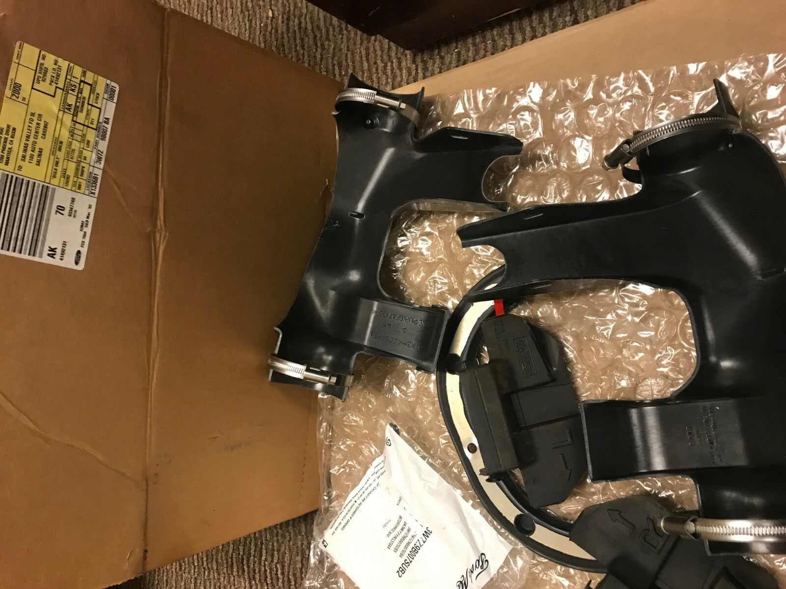 ONE GENUINE OEM FORD FUEL TANK SHIELD COVER KIT 3W7Z-9B007-BA | eBay