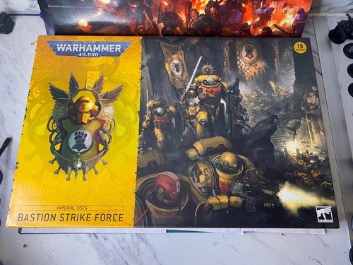 imperial fists bastion Strike Force (empty Box) Warhammer 40k Games ...