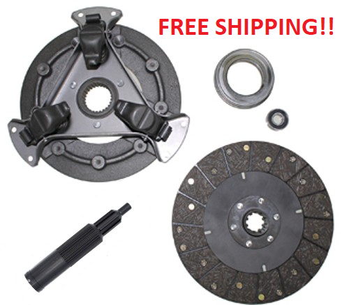 JOHN DEERE TRACTOR CLUTCH KIT FITS: 1010 2010 AT16053 AT11661 10" 27 ...