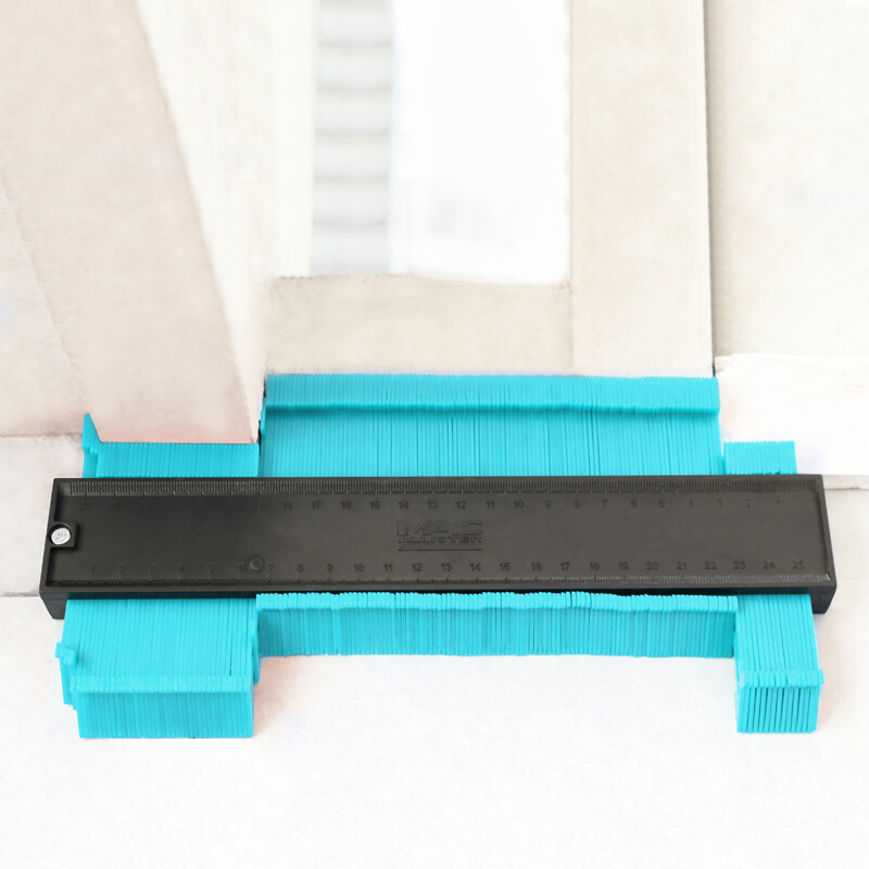 10-in Shape Profile Ruler Gauge Duplicator Scale Template Measuring ...