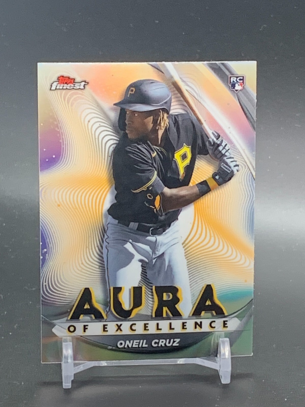 2022 Topps Finest Aura of Excellence Rookie ONEIL CRUZ Pittsburgh ...
