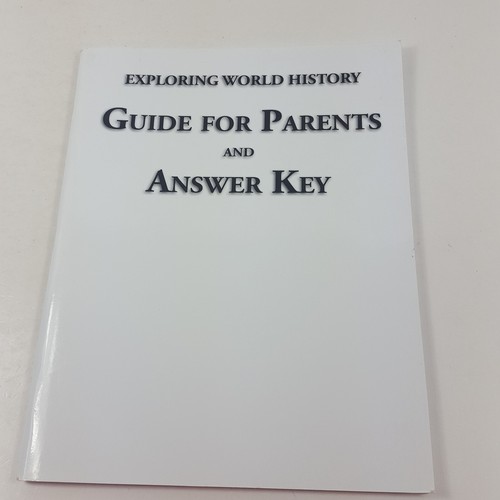 Exploring World History Guide for Parents Answer Key 2014 Notgrass ...