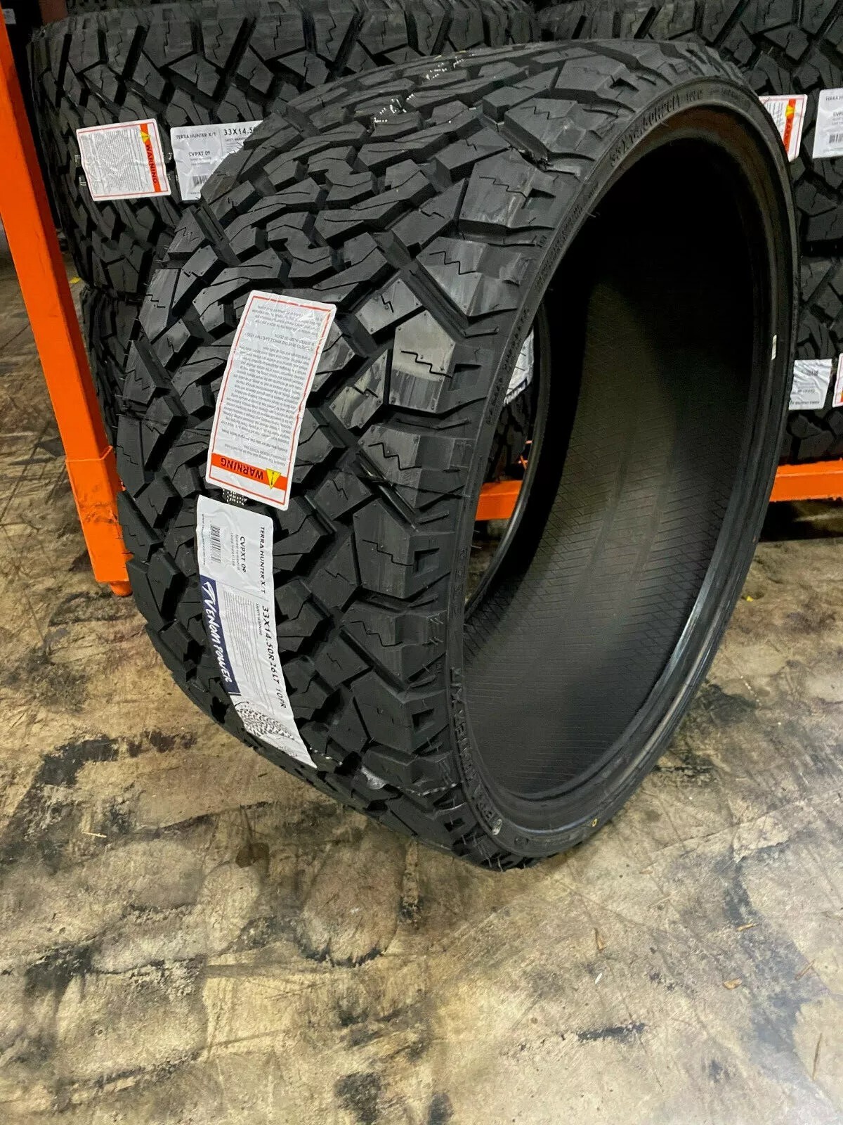 4 NEW 33X14.50R24 F Venom Terra Hunter X/T 33 14.50 24 R24 Mud Tire AT ...