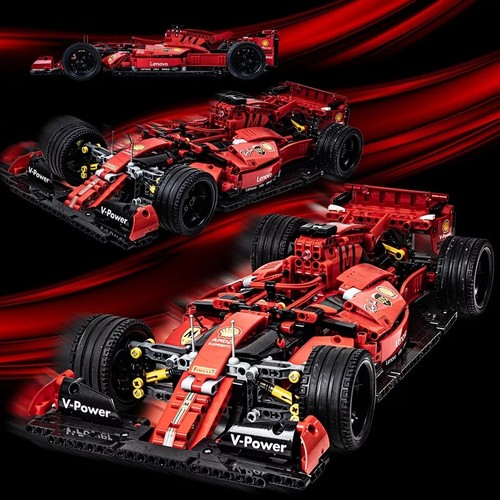 F1 Ferrari Racing SF90 Car Technic Mork Model Toy Technol Formula One ...