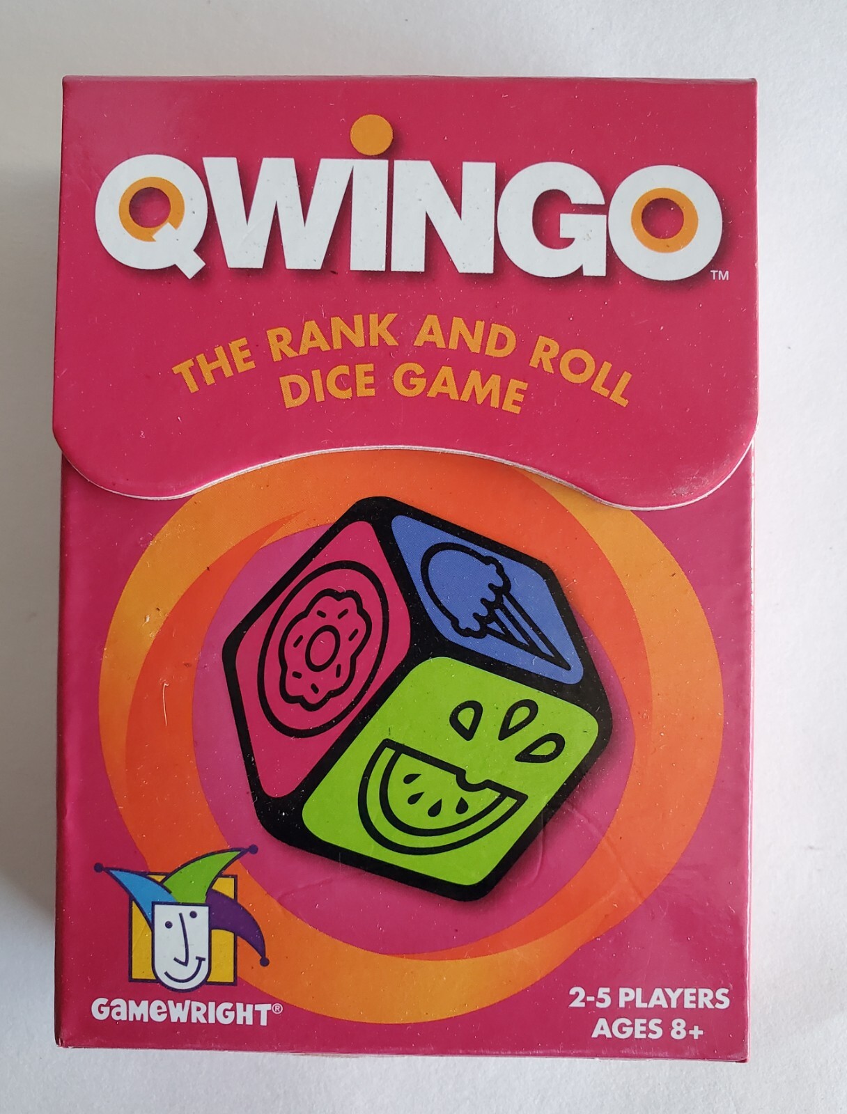 Qwingo Rank and Roll Family Dice Game by Gamewright 2-5 Players Ages 8 ...
