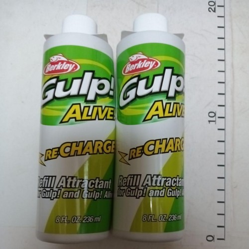 Out Of Print Rare Berkeley Gulp Alive Recharge Juice Set 2 Lure | eBay