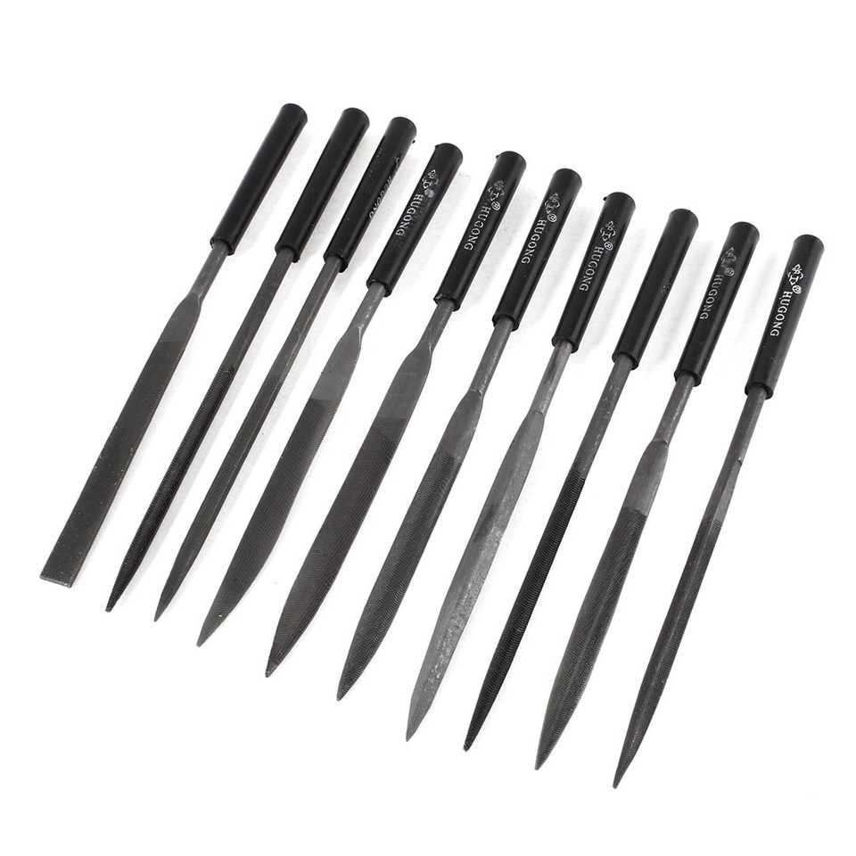 Sculpting Carving Woodworking Metal Rasp Riffler Needle File Set 10 Pcs ...