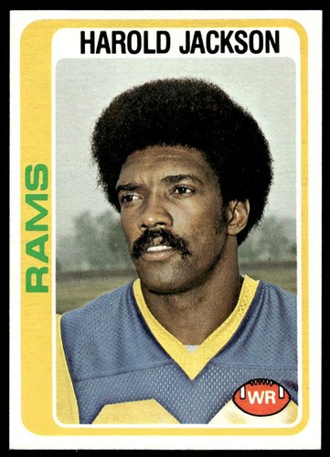1978 TOPPS HAROLD JACKSON K LOS ANGELES RAMS #105 | eBay