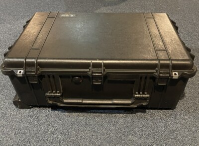 PELICAN 1650 Protector Military Grade Hard Camera CASE w/Foam, Wheels ...