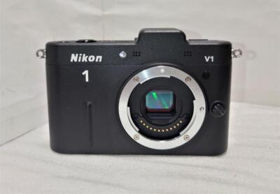 Nikon 1 V1 BK Mirrorless Single Lens Digital Camera 10.1MP 3inch TFT ...