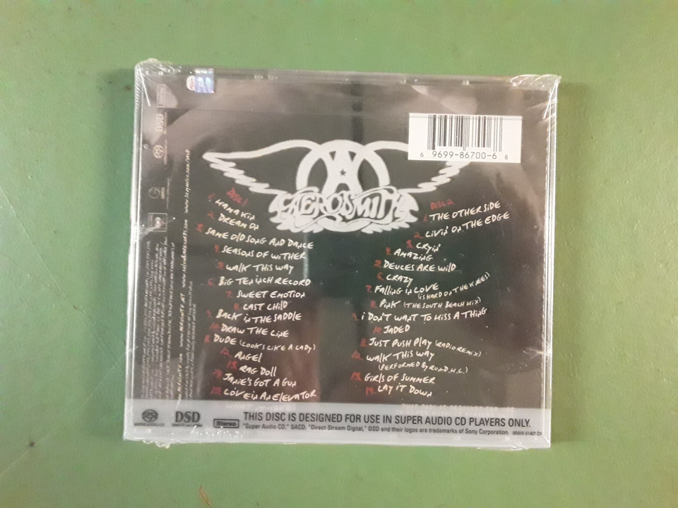 Aerosmith SUPER AUDIO CD Oh, Yeah Ultimate Hits BRAND NEW OOP EXTREMELY RARE | eBay