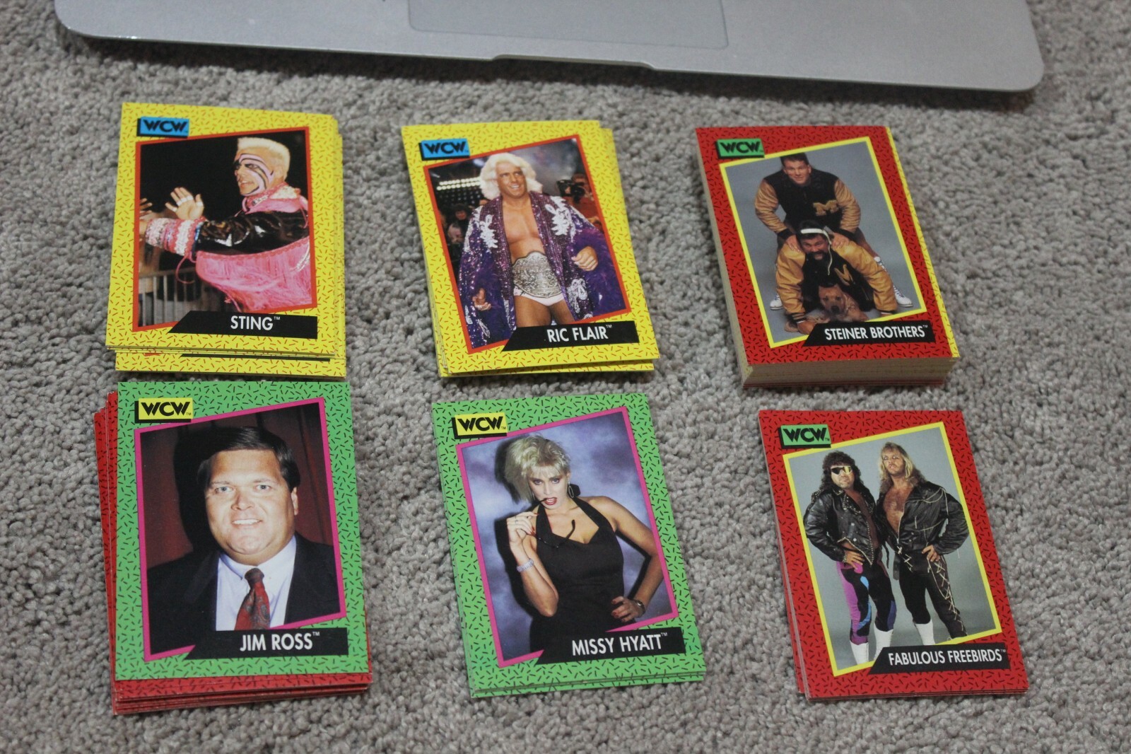 1991 WCW Wrestling Cards Impel Championship Marketing Complete Your Set ...